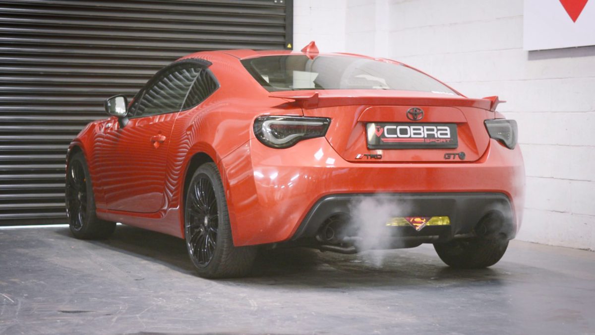Cobra Sport Toyota GT86 2.5" Cat Back Exhaust System (Non-Resonated ...