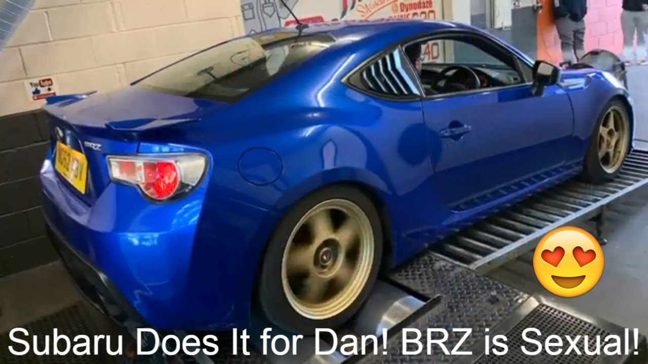 Subaru BRZ On the Rolling Road Dyno Sounding Great! - Dynodaze ...