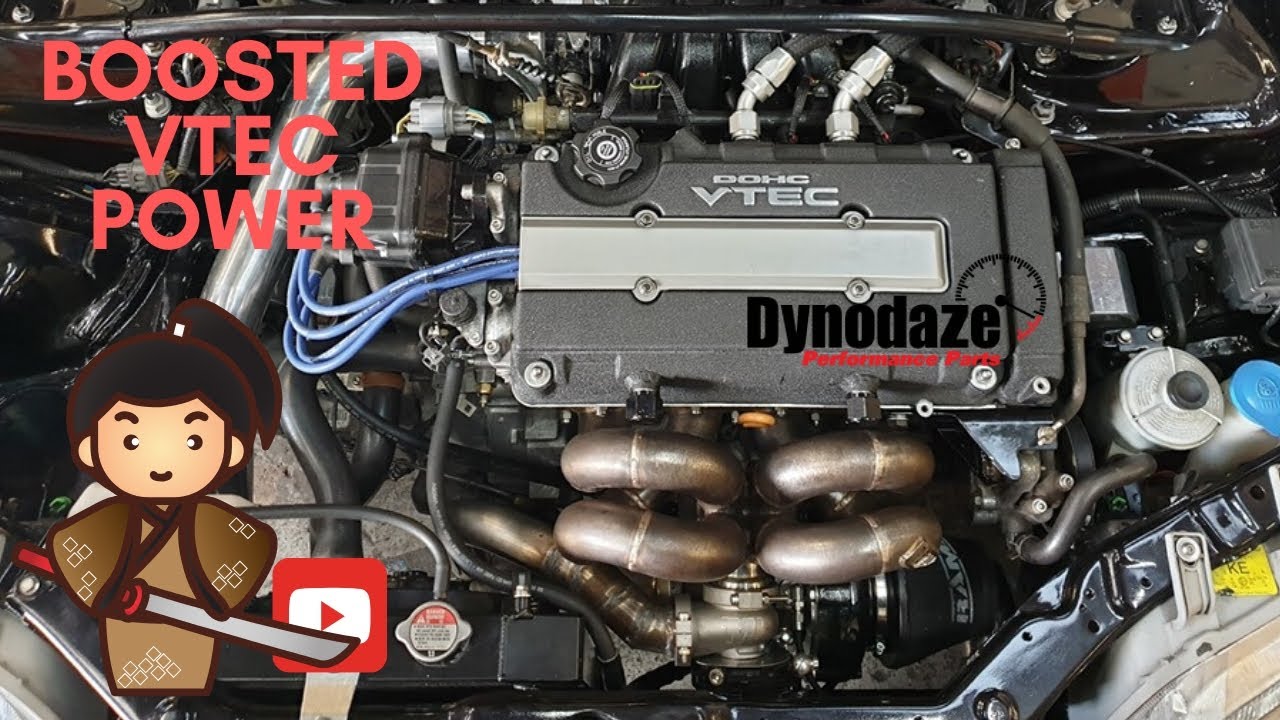 Boosted Honda Civic Vti MB6 Dynodaze Remap - Dynodaze Performance Parts