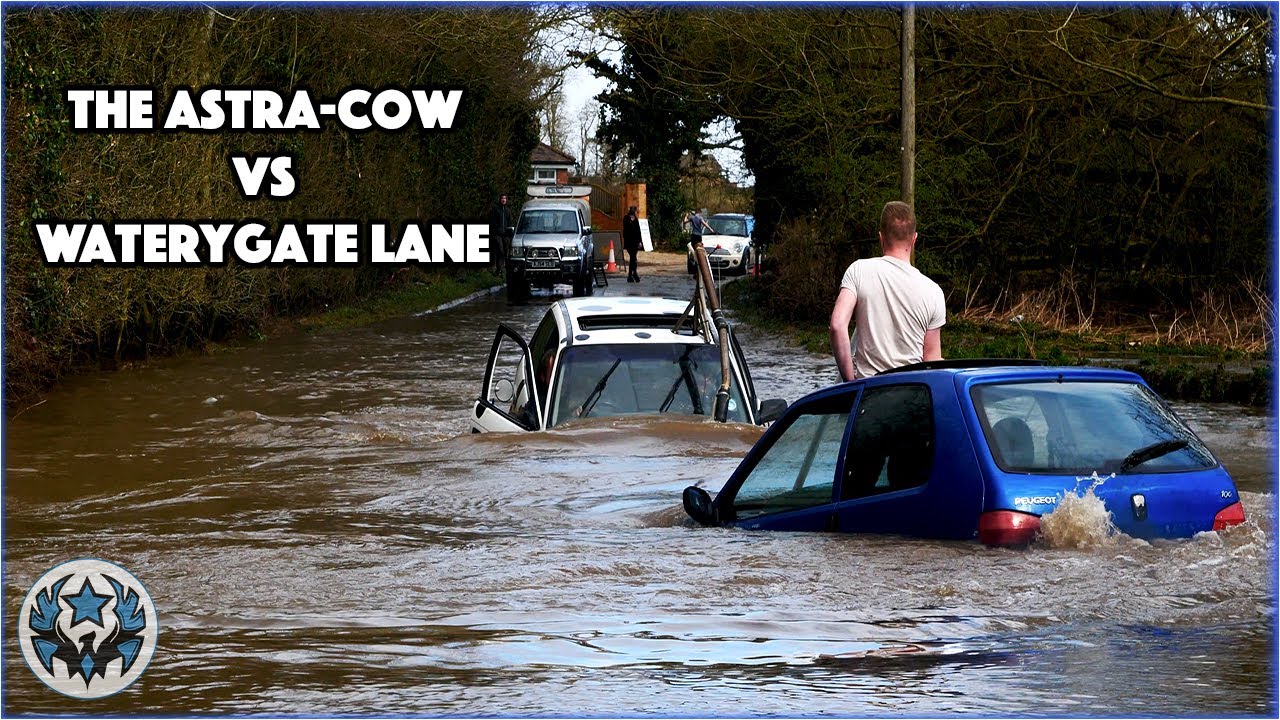 THE ASTRA-COW VS WATERY GATE LANE FLOODS! - Dynodaze Performance Parts