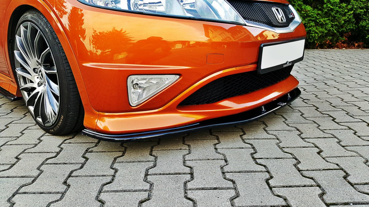 MAXTON DESIGN FRONT SPLITTER HONDA CIVIC VIII TYPE R / TYPE S (2006 ...