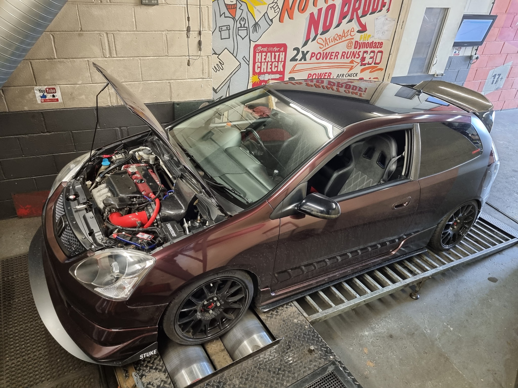 Ep3 already on a kpro with a mapped from another car on it . So started ...