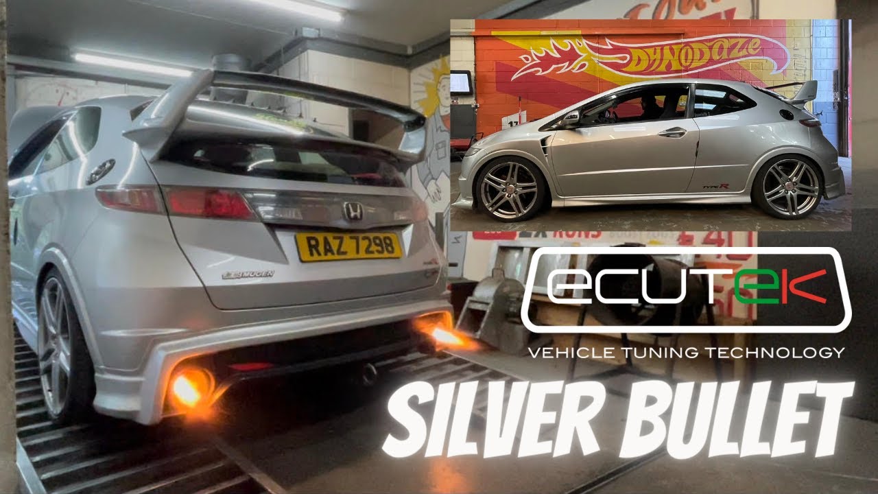 Modified Honda Civic FN2 Type R Tuned With Ecutek Software Spits Flames ...