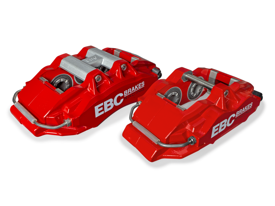 EBC Apollo-4 Front Road Big Brake Kit 330MM X 28MM Honda Civic Type-R ...