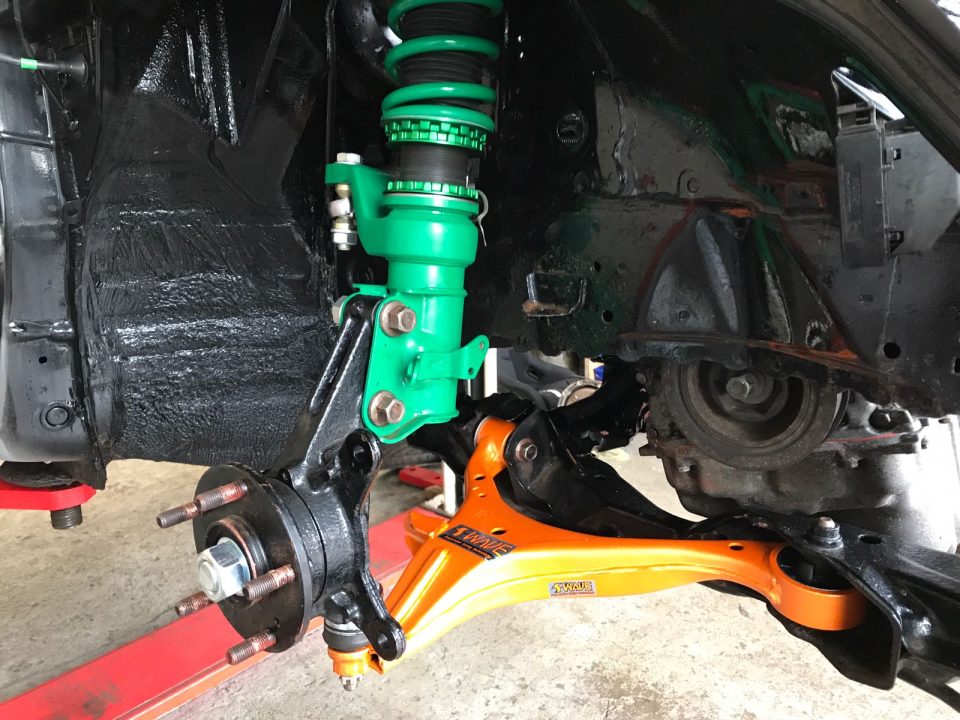 Front Lower Wishbone Arm with 35% Hardend Rubber Bush for Civic EP2 ...