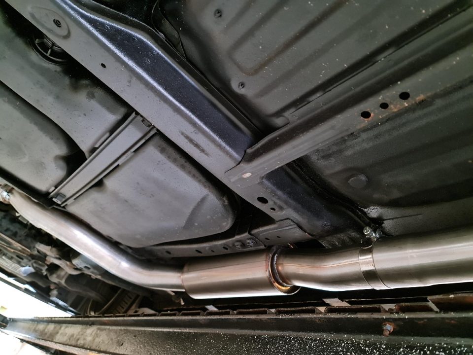 Piper True 3 inch Performance Exhaust System Cat Back 2 Silencers Honda ...