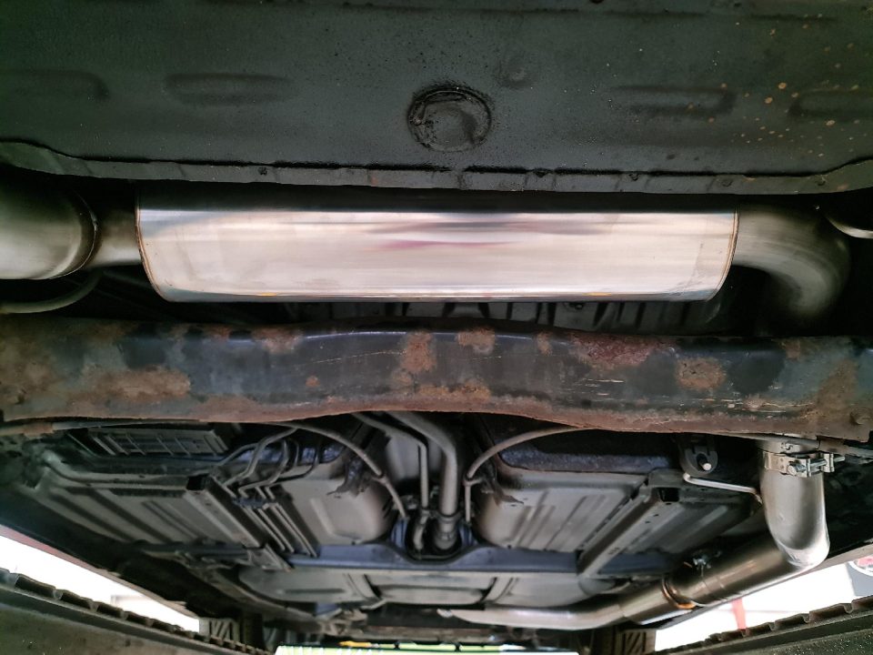 Piper True 3 inch Performance Exhaust System Cat Back 1 Silencer Honda ...